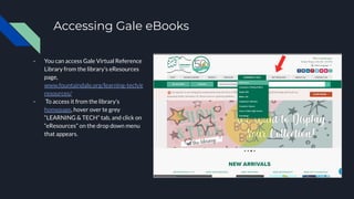 Gale virtual reference library (702 ) | PPT