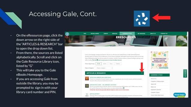 Gale virtual reference library (702 ) | PPT