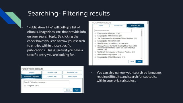 Gale virtual reference library (702 ) | PPT