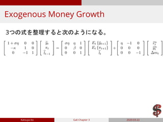 Gali3章Monetary Policy, Inflation, and the Business Cycle~the basic new ...