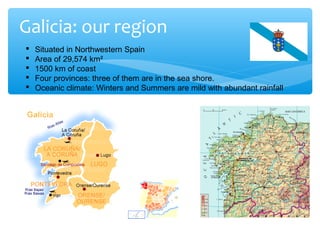 Galicia and its bodies of water | PPT