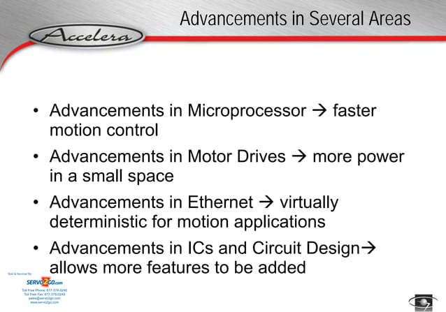 Galil galil's new accelera controller; sizzling speed, fully loaded ...