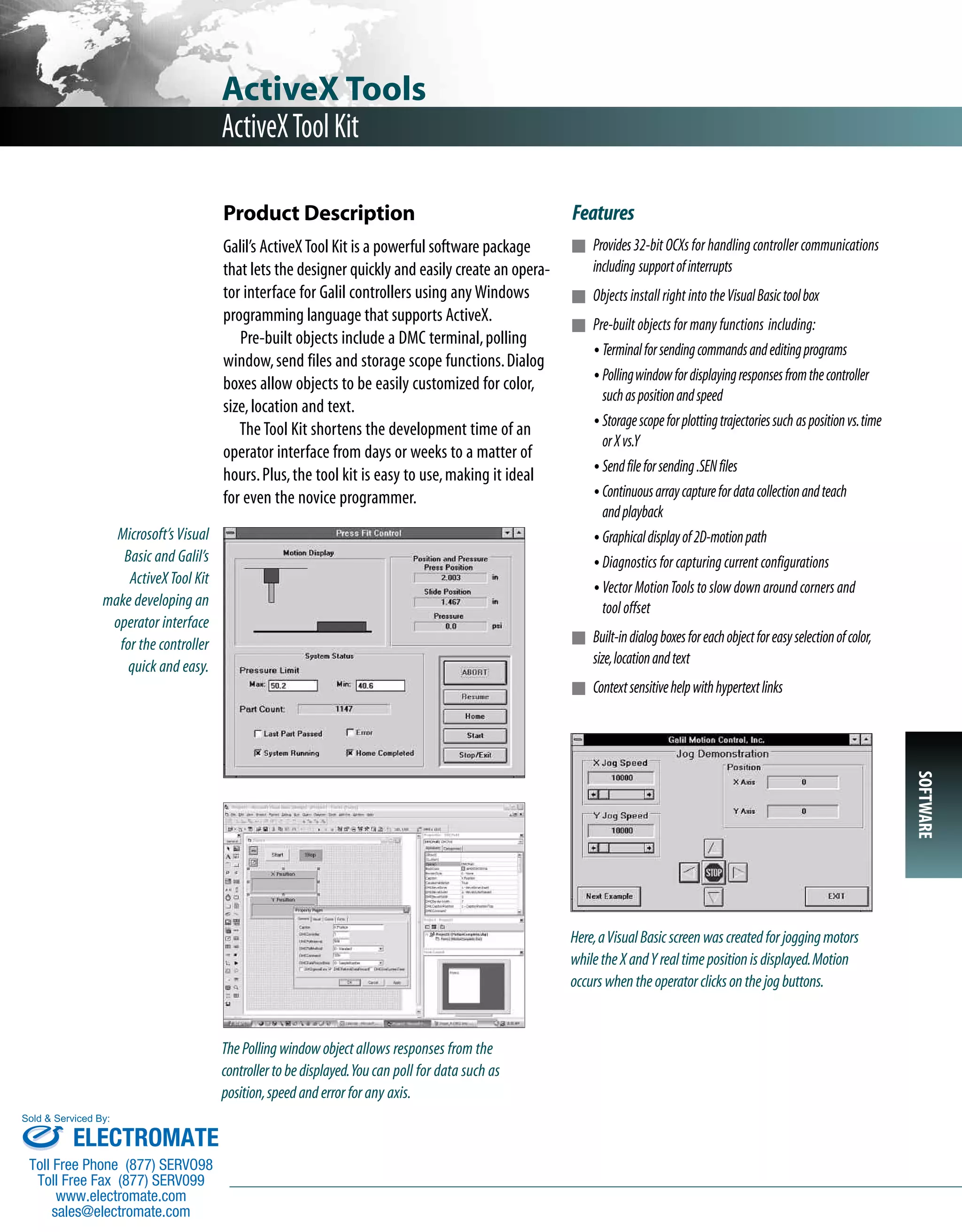 Galil activex catalog | PDF | Operating Systems | Computer Software and Applications