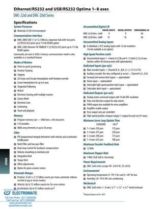 Galil cat2xx0 catalog | PDF