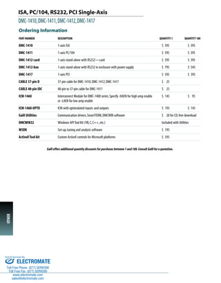 Galil dmc1410 11_12_catalog | PDF
