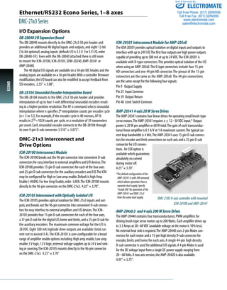 Galil dmc21x2x3 catalog | PDF