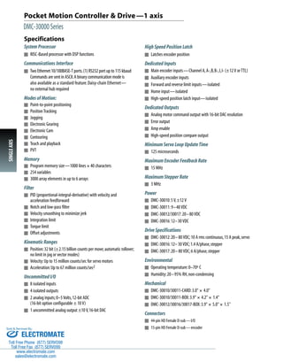 Galil dmc3000 catalog | PDF