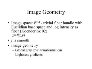 Galilean Differential Geometry Of Moving Images | PPT