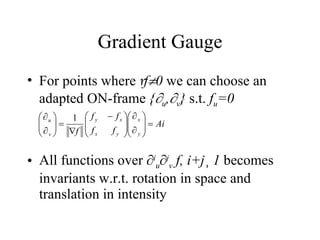 Galilean Differential Geometry Of Moving Images | PPT