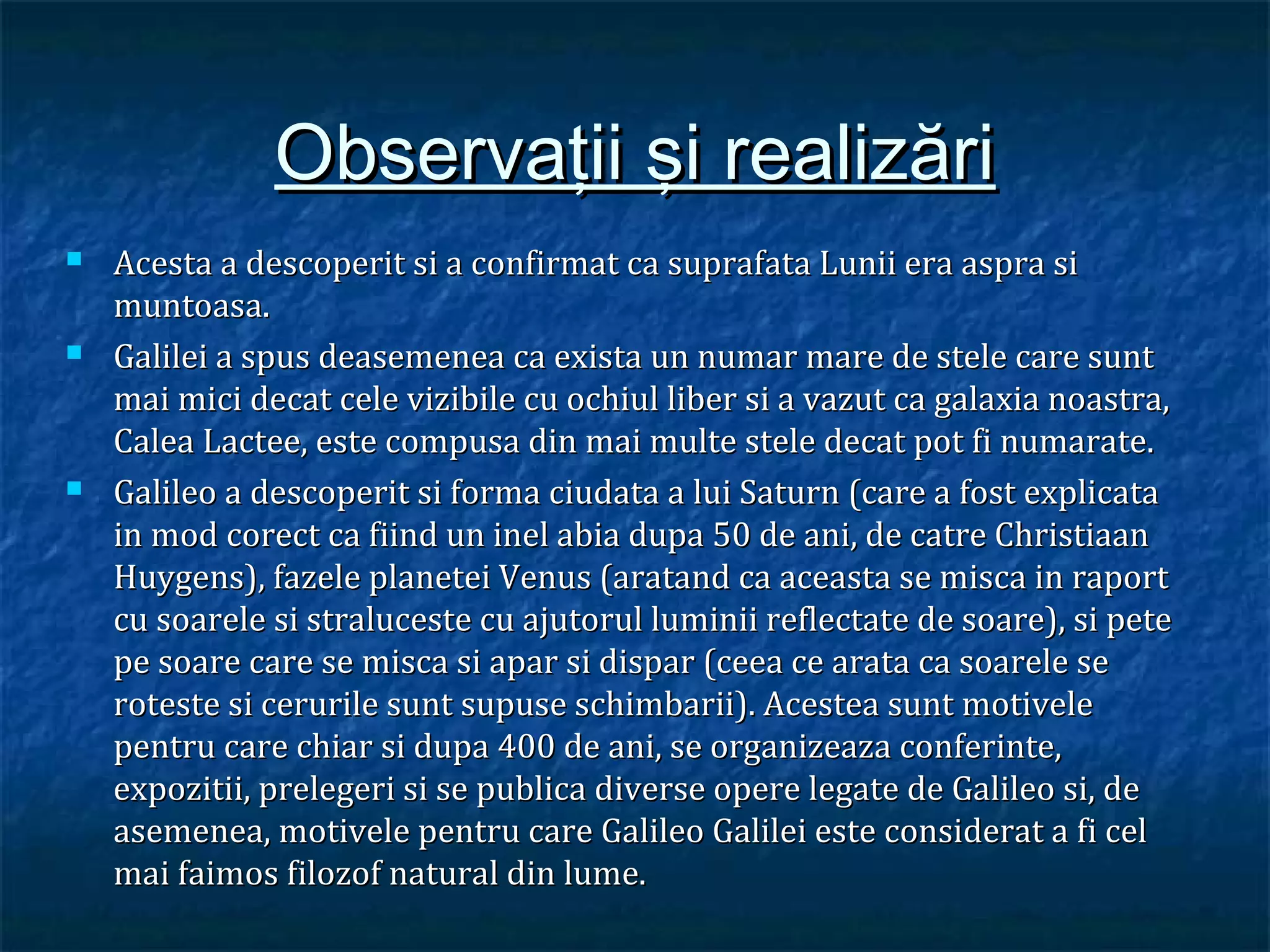 Galilei | PPT