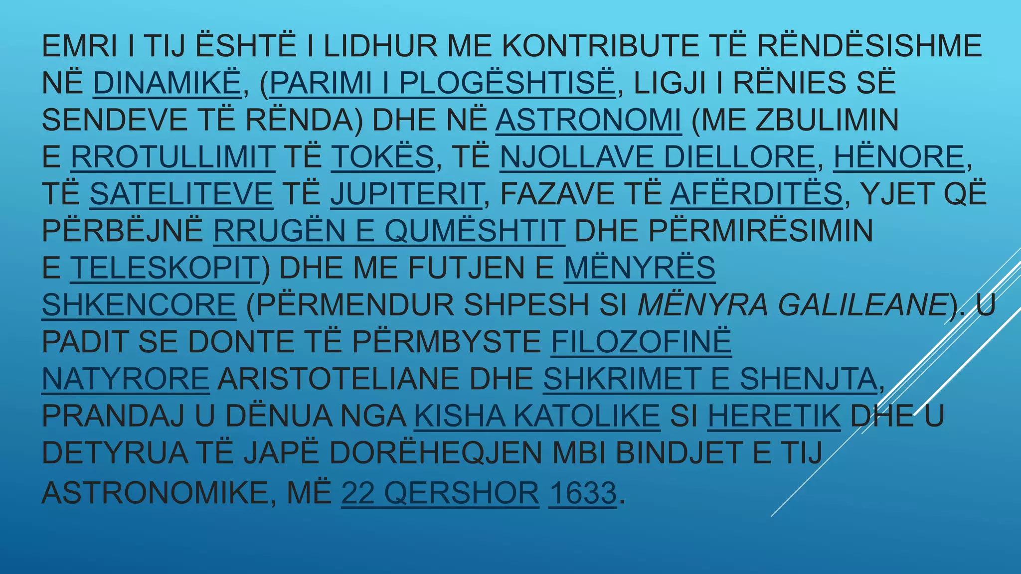 Galilei Albin Berisha | PPTX