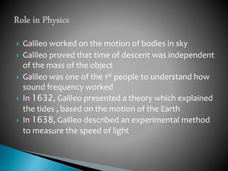 Galileo Galilei | PPTX