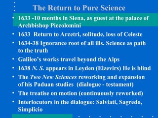 the history of galileo and his impact.ppt