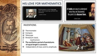 Galileo Galilei-The greatest physicist .study with pikachunetwork ...