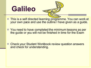 Galileo - Introduction | PPT | Travel