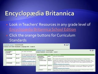 GALILEO and Common Core Standards | PPTX