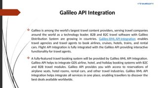 Galileo API Integration | Galileo GDS .pptx