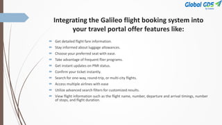 Galileo CRS System, Galileo CRS System Software | PPTX