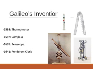 Galileo Inventions And Discoveries