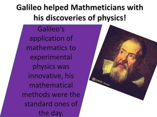 Galileo galilei | PPTX