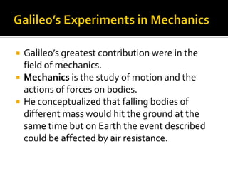 Galileo Galilei | PPTX