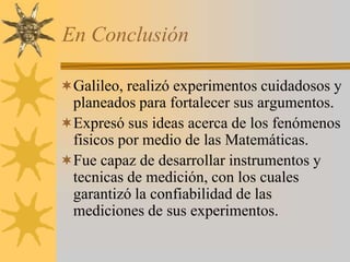 Galileo galilei | PPTX