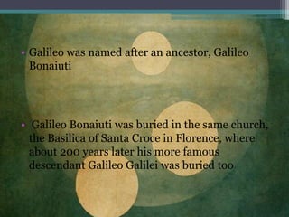 Galileo Galilei | PPTX