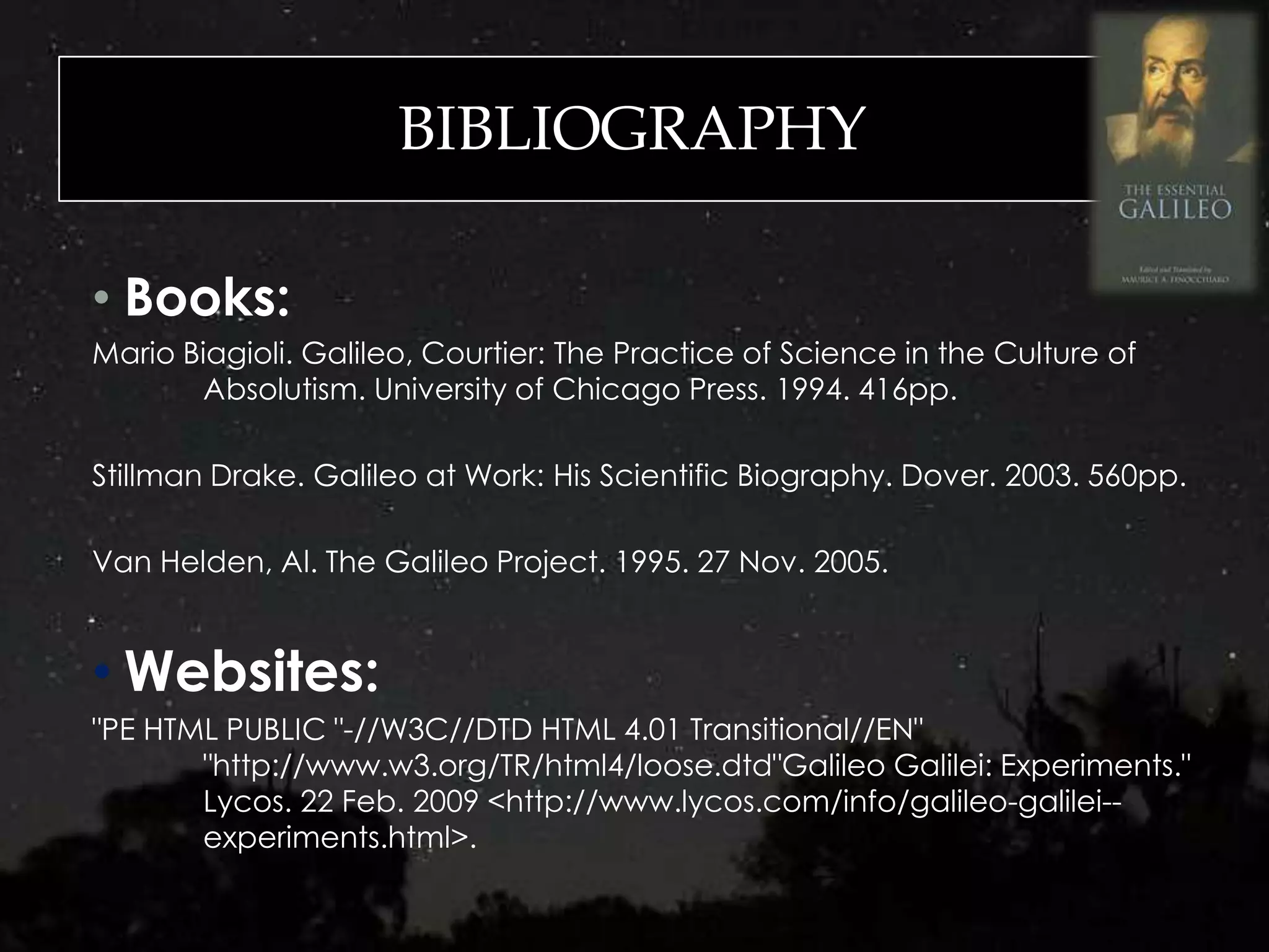 Galileo galilei | PPTX