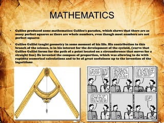 Trabajo de Hugo G. y Hugo O. sobre Galileo Galilei | ODP