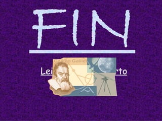 Galileo Galilei. Leire | PPT