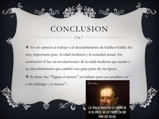 galileo galilei monse.pptx biografia y avances | PPTX