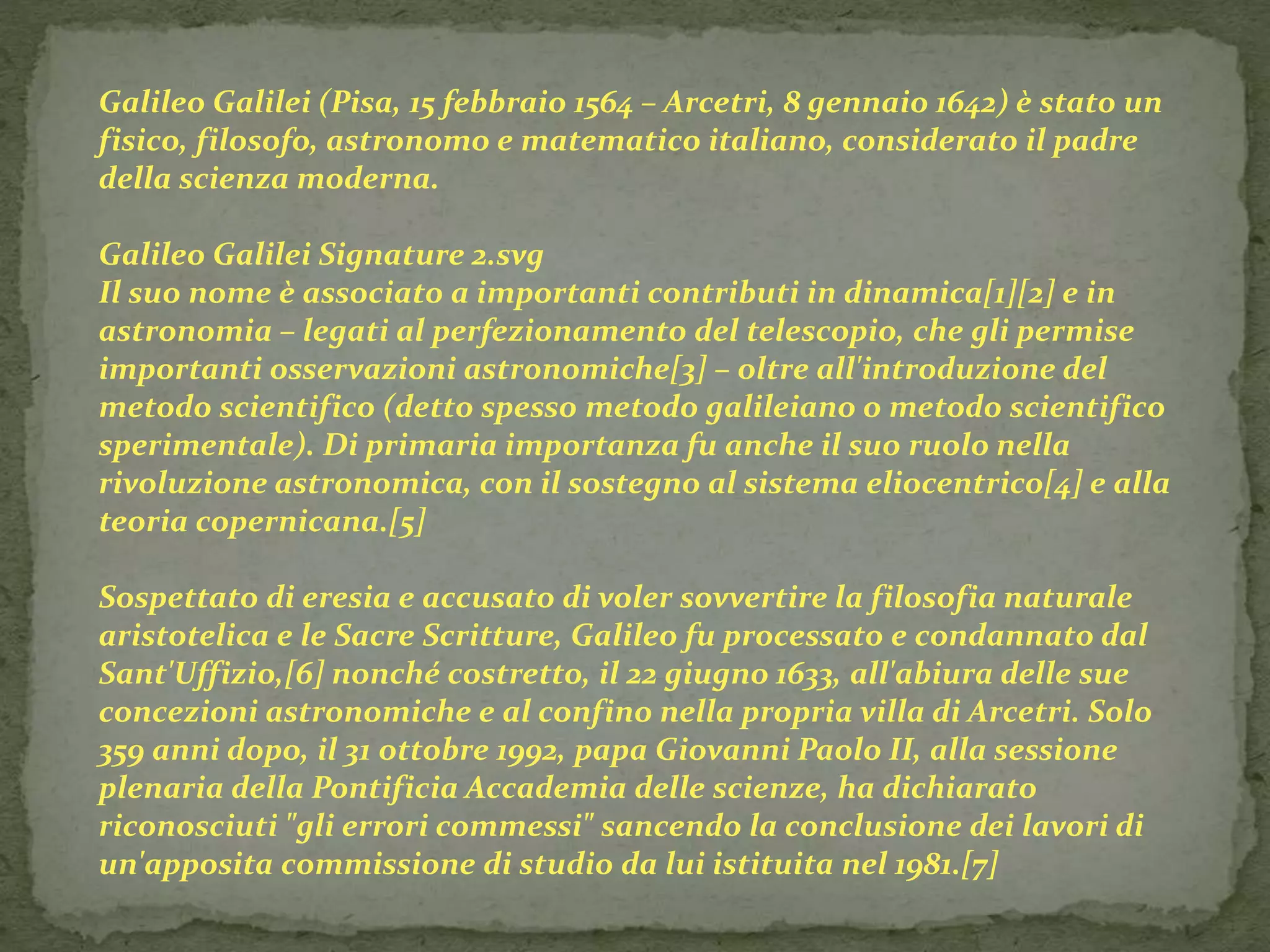 Galileo galilei power point | PPTX