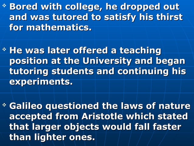 galileo_galilei_powerpoint.presentationx | PPT