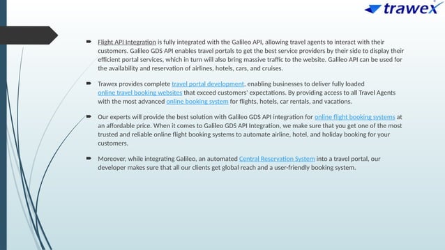 Galileo GDS API Integration Trawex Technologies.pptx