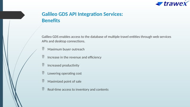 Galileo GDS API Integration Trawex Technologies.pptx