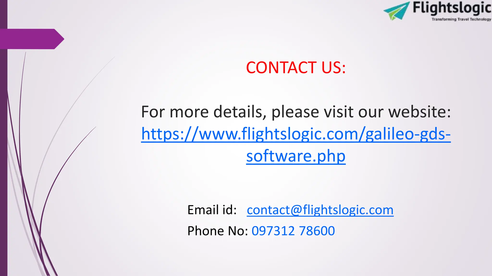 Galileo GDS Software.pptx | Internet | Computing