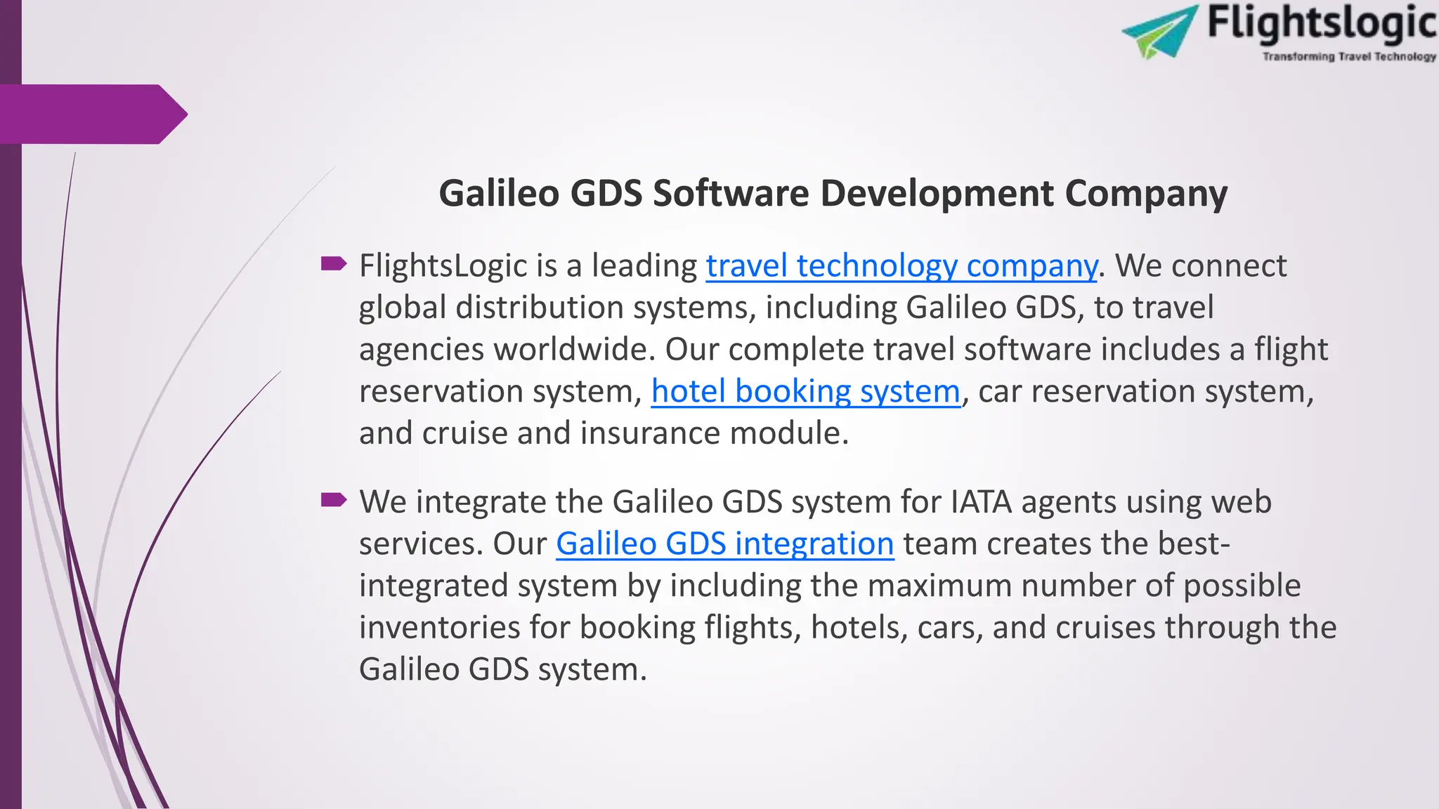 Galileo GDS Software.pptx | Internet | Computing