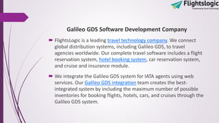 Galileo GDS Software.pptx | Internet | Computing