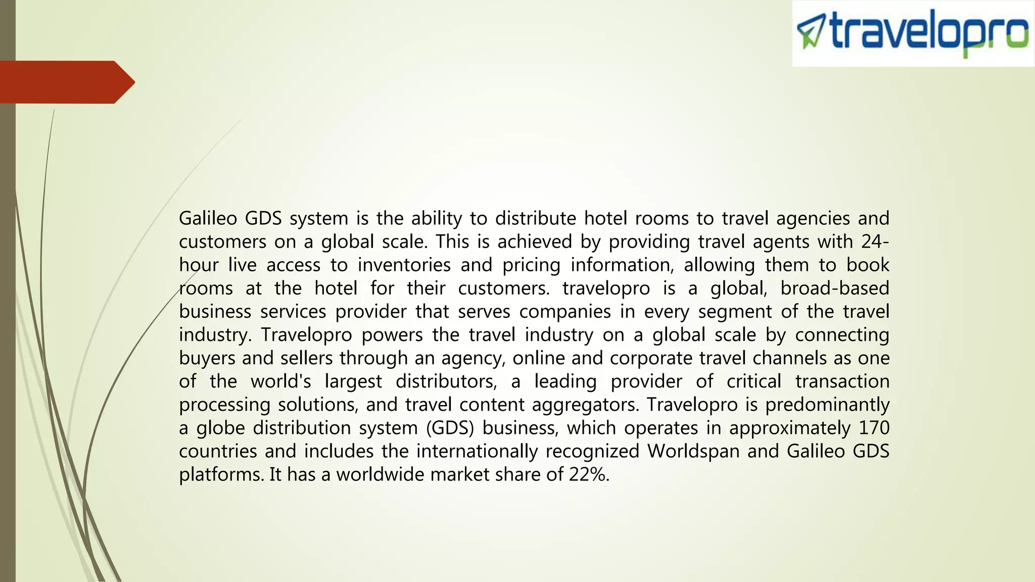 Galileo gds system | PPTX