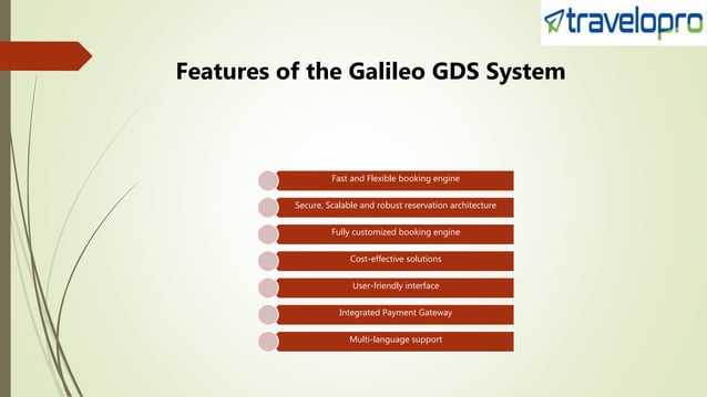 Galileo gds system | PPTX | Travel
