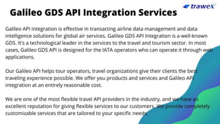 Galileo GDS System Integration | PDF