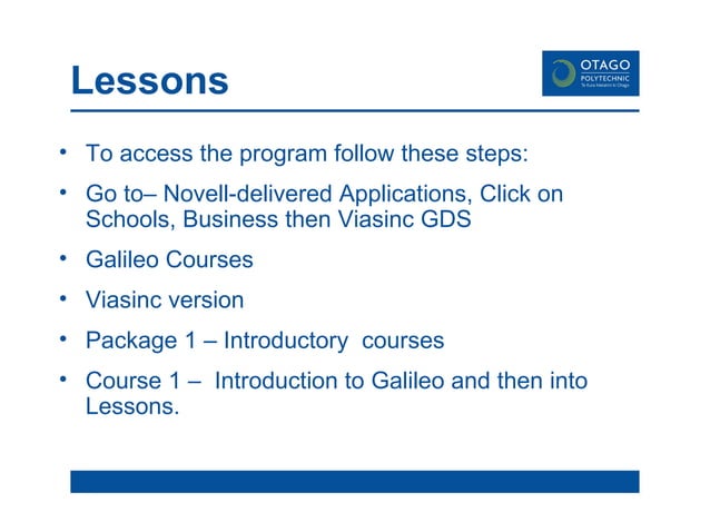 Galileo Introduction1 OP 09 | PPT