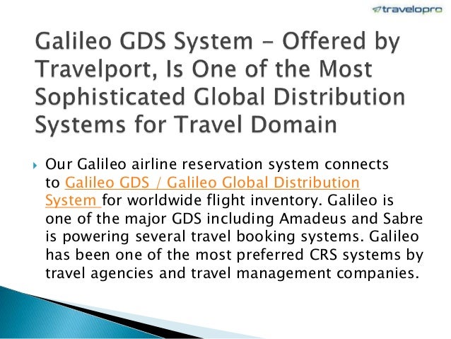 Galileo reservation system | PPTX