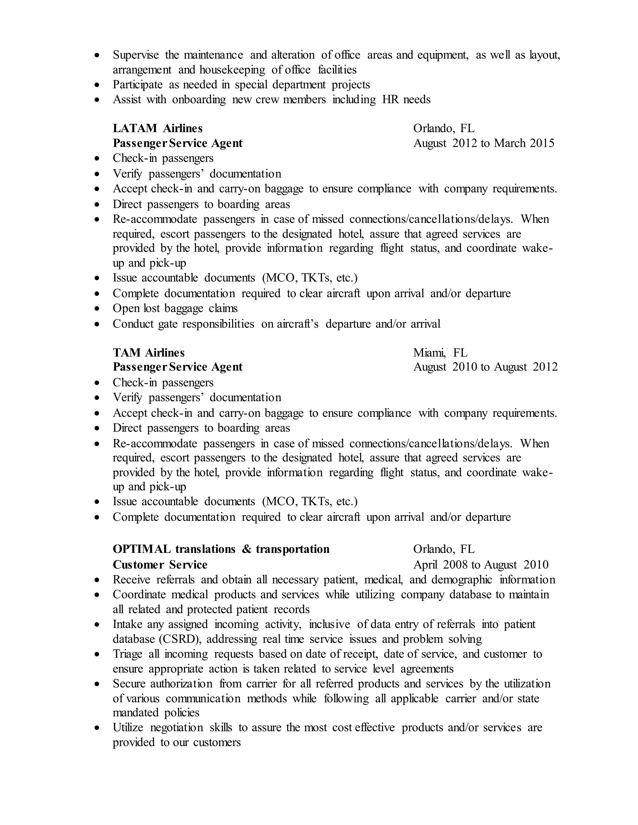 Galileu torres resume july 2016 | DOCX