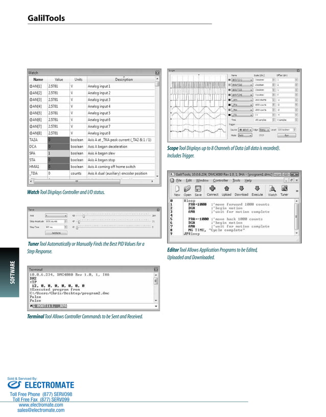 Galil galiltools catalog | PDF