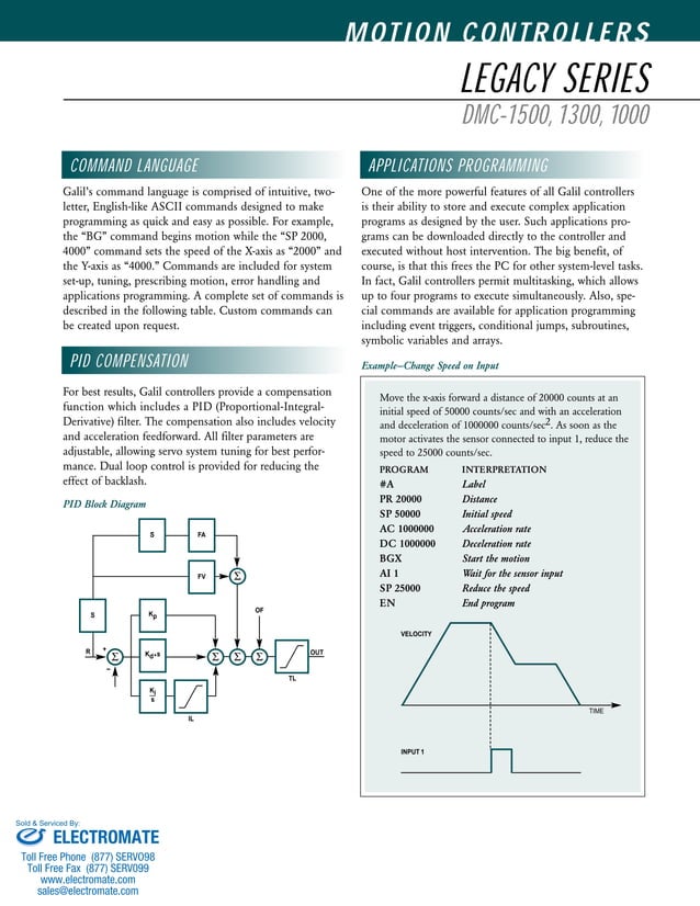 Galil legacy catalog | PDF | Computer Peripherals | Computing