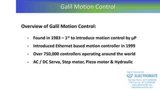Galil motion control robotic symposium presentation-linear motion from non-linear robots | PPT