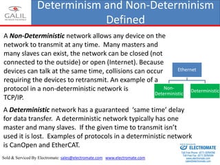 Galil Webinar May 2014. The Evolution of Ethernet in Motion and I/O Control | PPT