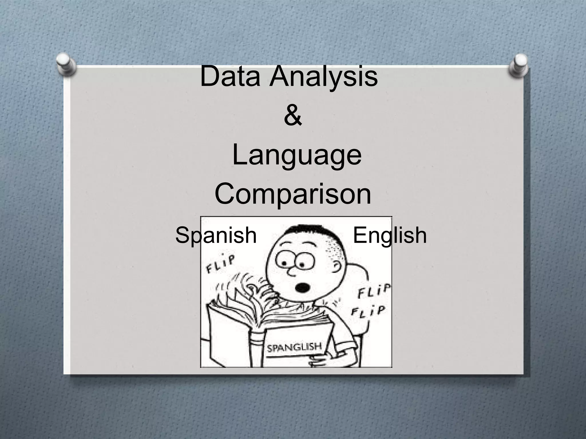 Data Analysis and Comparison | PPT