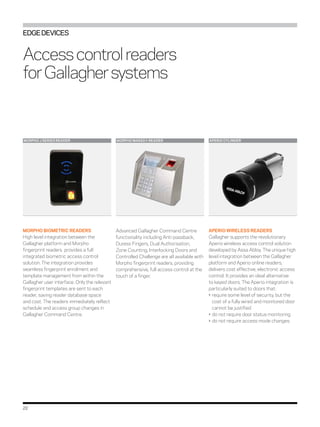 Gallagher Systems Catalogue | PDF